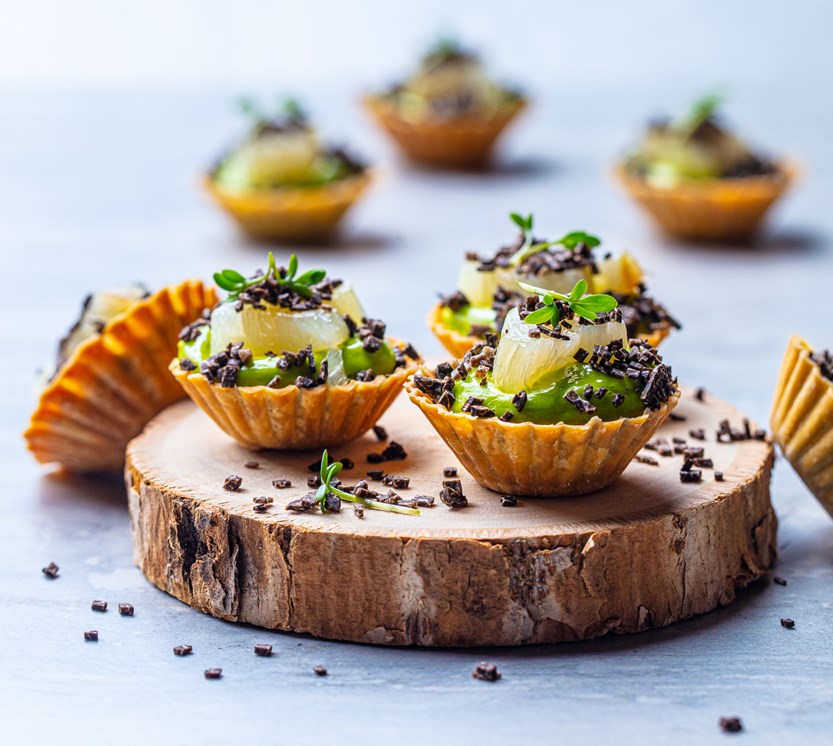 Tang-terte med boknafisk, trøffel og estragon | Appetitt